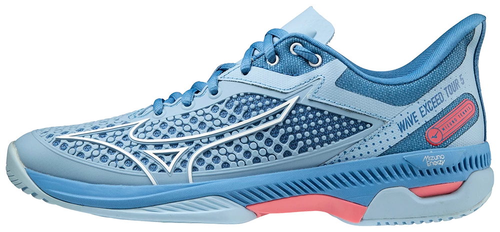 Damen Tennisschuhe Mizuno Wave Exceed Tour 5 Clay Dutch Cana White Sportega